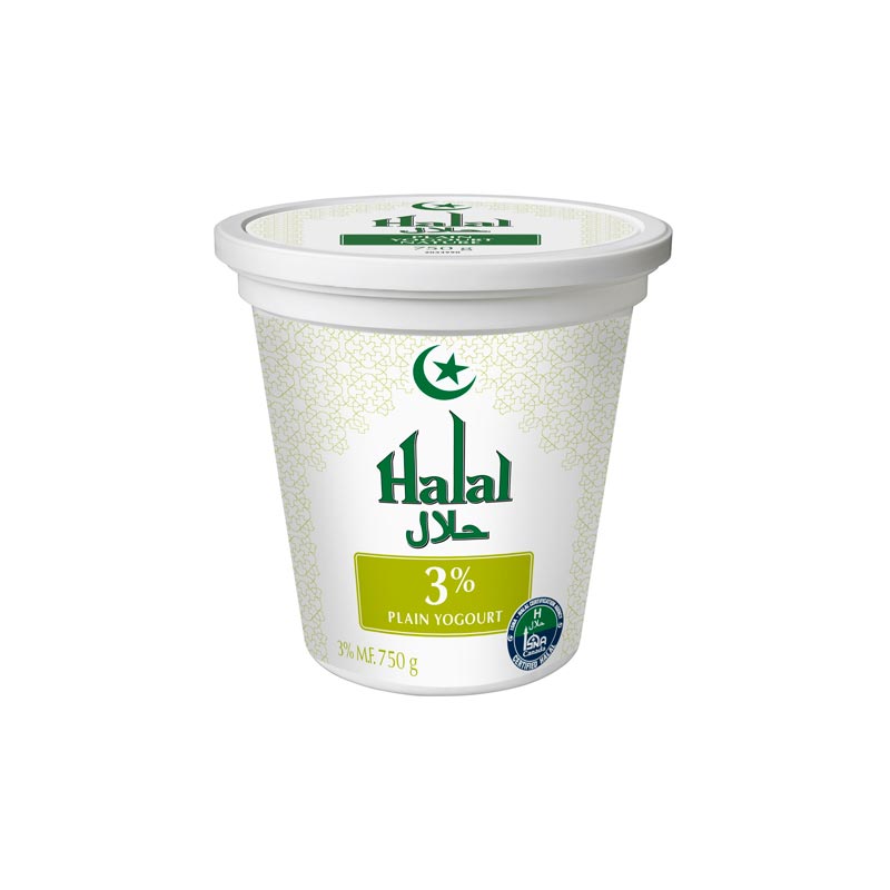 Halal Yogurt Original Basic Vending Grocery Halal Meat Delivery